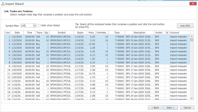 Export to OptionNet Explorer - MesoSim Documentation